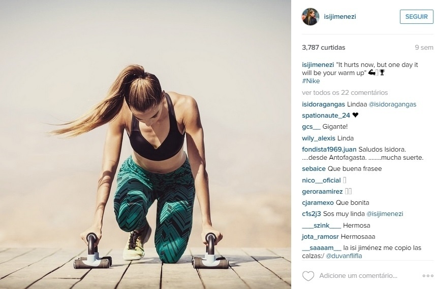 Fotos: Isidora Jiménez, chilena mais veloz da história - 10/07/2015 ...