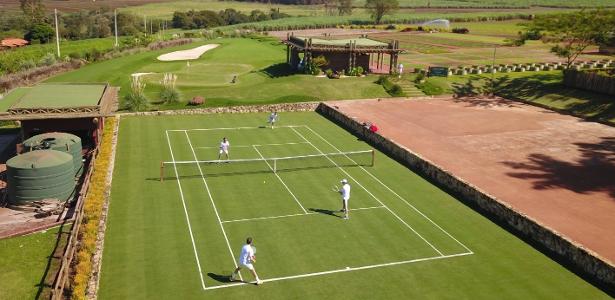 Wimbledon no Brasil? Quadra no interior de SP replica 'grama inglesa'