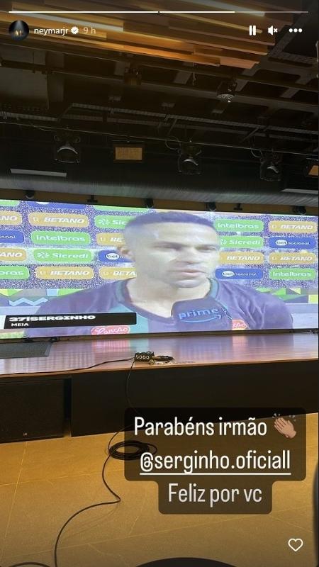 Neymar parabeniza algoz do Flamengo na Copa do Brasil; entenda