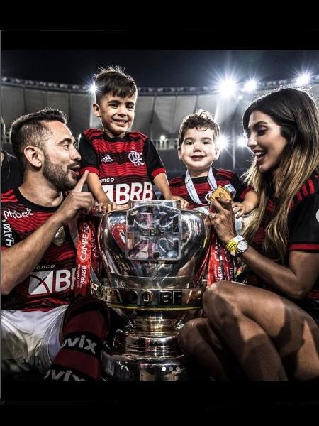 Flamengo: Everton Ribeiro brinca sobre filhos xodós da torcida