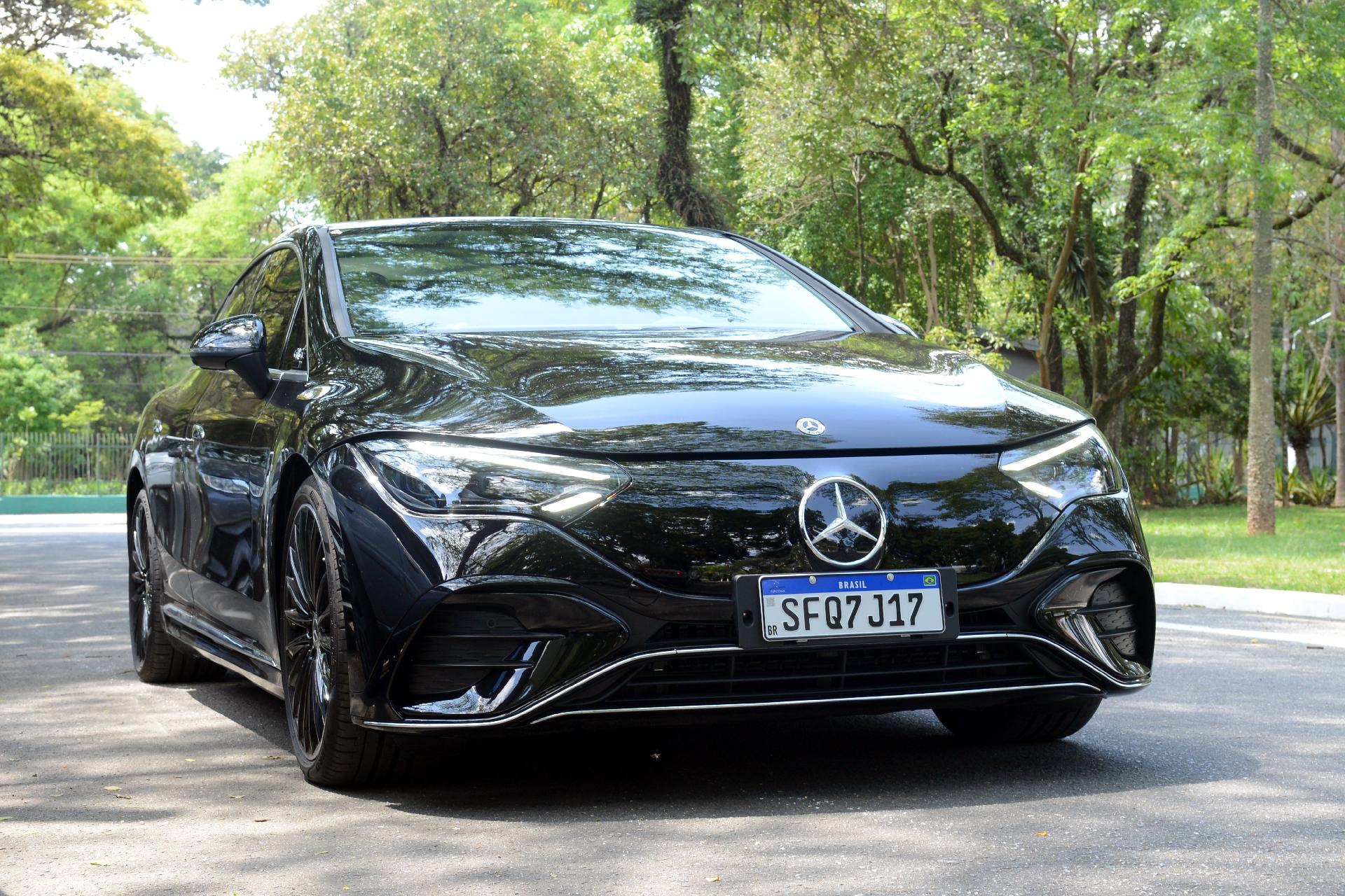 Mercedes EQE 300: testamos o carro elétrico com maior autonomia do ...