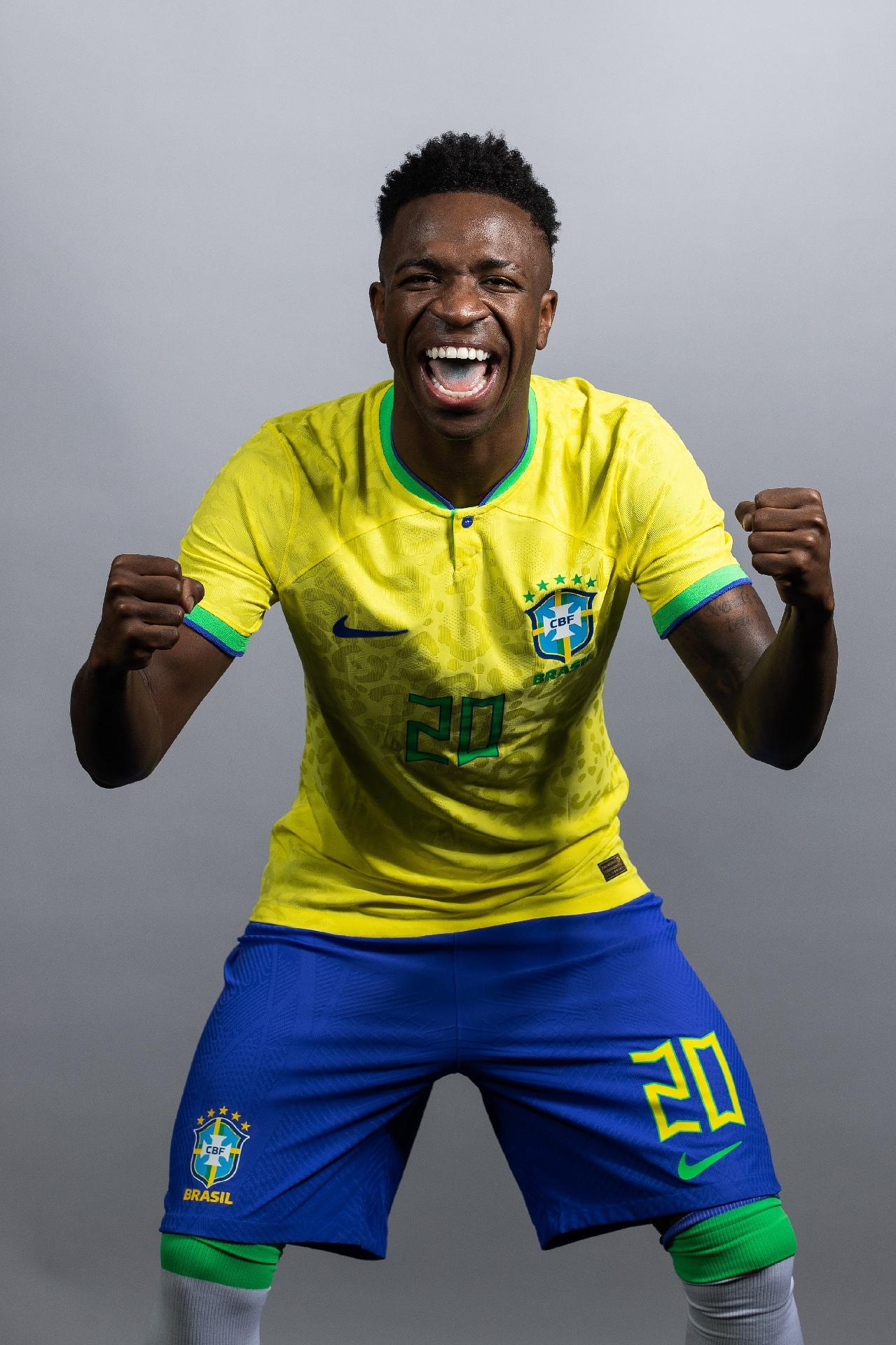 Fotos oficiais da seleção brasileira para a Copa do Mundo do Qatar