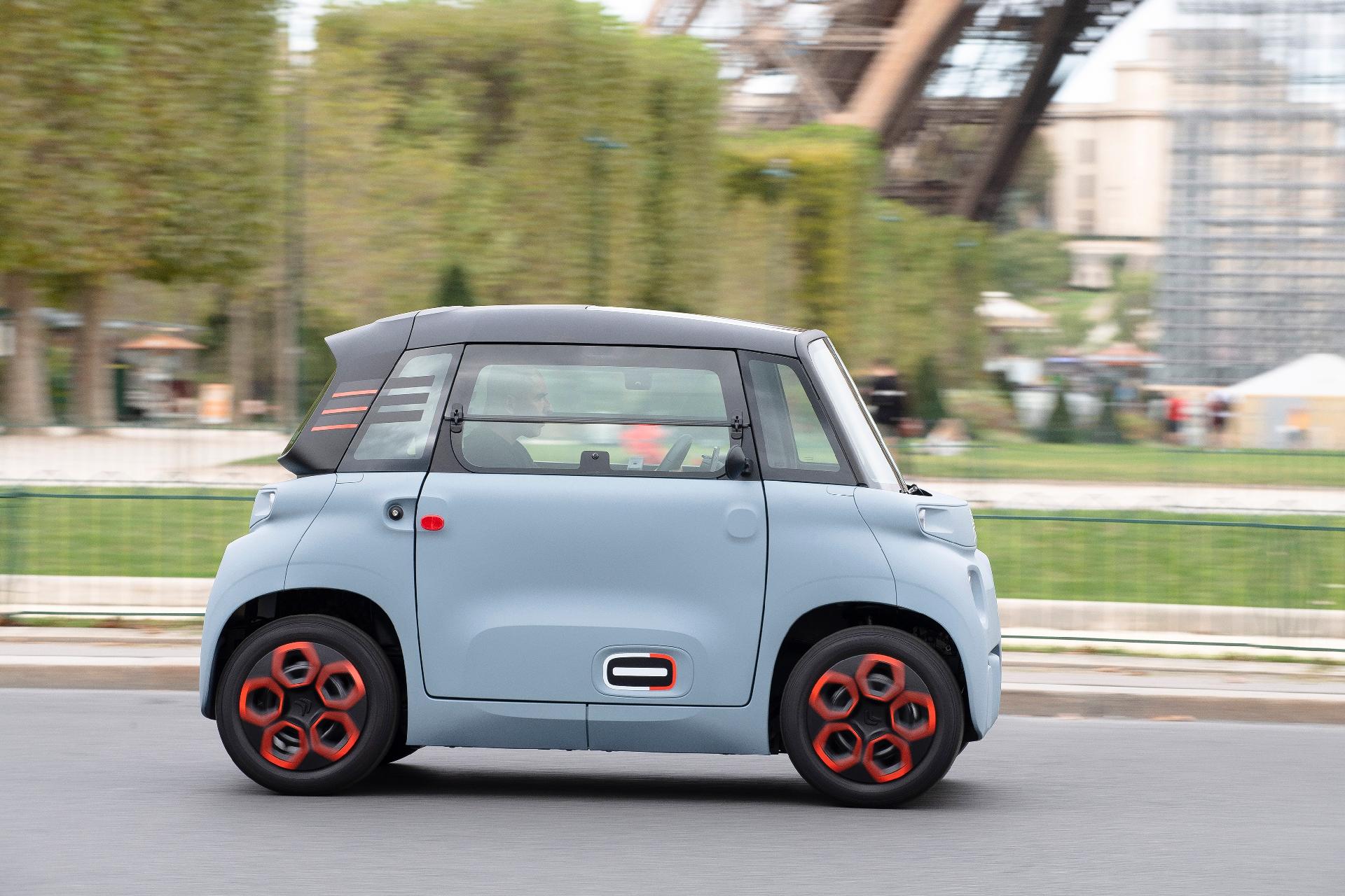 Citroën Ami: andamos no "cubo elétrico" que até adolescentes podem ...