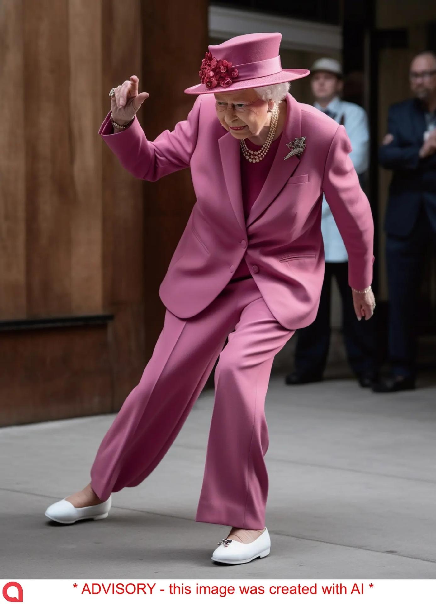 Veja como seria assistir a Rainha Elizabeth na pista de dança - 20/05 ...