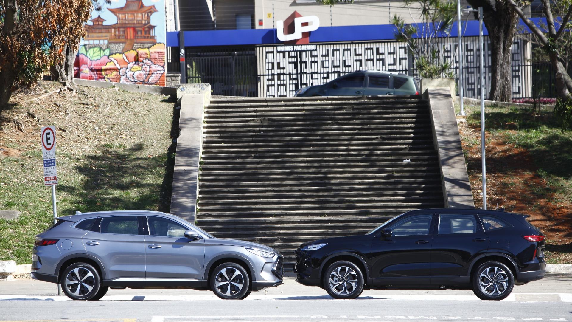 BYD Song Plus x GWM Haval H6: veja duelo de chineses que fazem 30 km/l