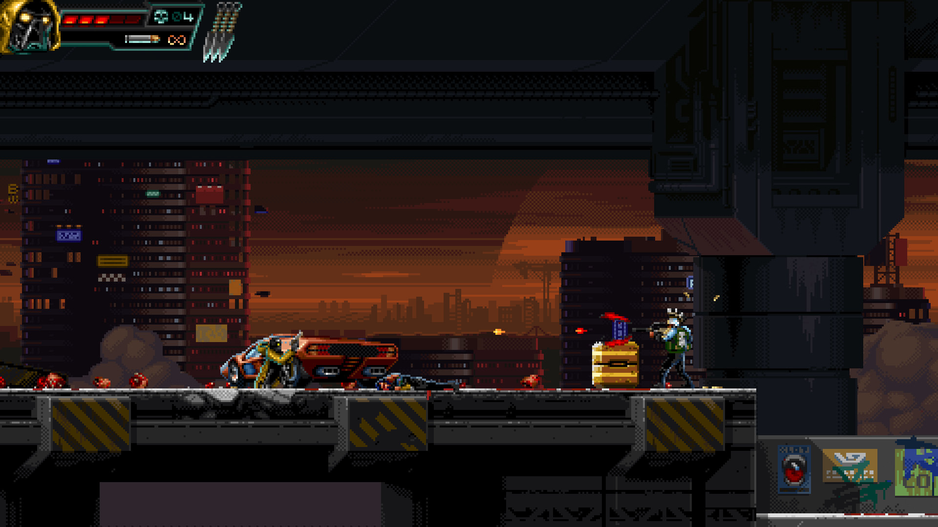 Huntdown: um caldeirão explosivo de pixel art que transborda os anos 80 - 06/06/2020 - UOL Start