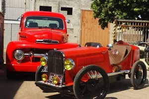 "Mini calhambeque" feito em oficina leva uma pessoa e chega a 40 km/h ...