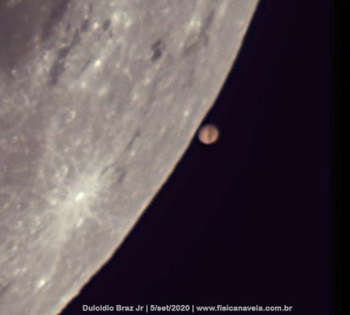 Veja como foi a ocultação de Marte pela Lua no último sábado - 07/09 ...