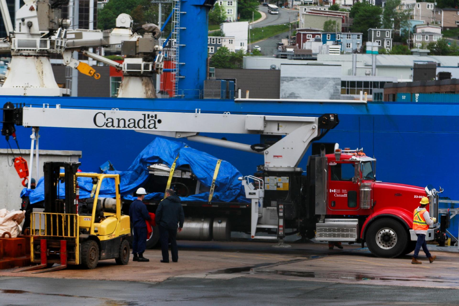 Submarino: fotos e vídeo mostram imagens dos destroços do Titan