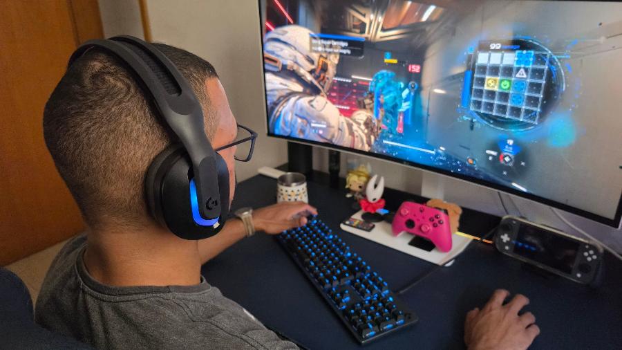 'Não vai descascar nunca': testamos o headset gamer G522, da Logitech