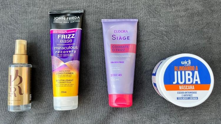Cabelo com frizz? Testamos 4 produtos que prometem domar fios rebeldes