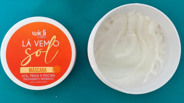 Testamos a máscara Lá Vem o Sol, da Widi Care: cabelo brilhante no verão