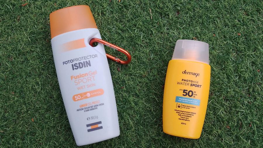 Isdin ou Dermage? Testamos protetores solares que não saem com suor