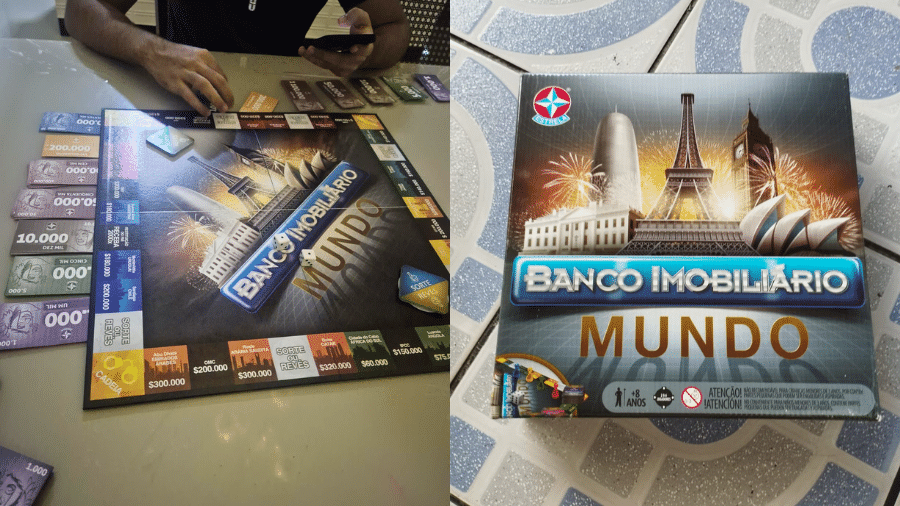 Jogo Banco Imobiliário Mundo faz sucesso e está com 30% de desconto