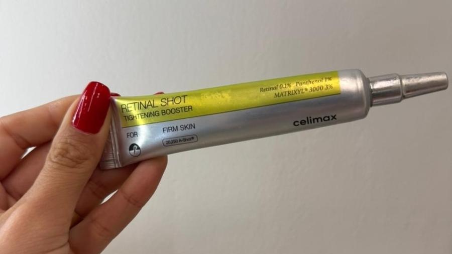 'Zero irritação e linhas suavizadas': testamos o retinal da coreana Celimax