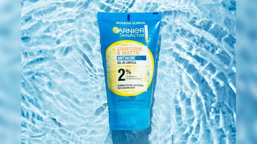 Gel Garnier ajuda a combater espinhas e oleosidade da pele