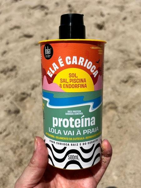 Leave-in Proteína Lola vai à Praia tem múltiplas formas de usar; veja teste