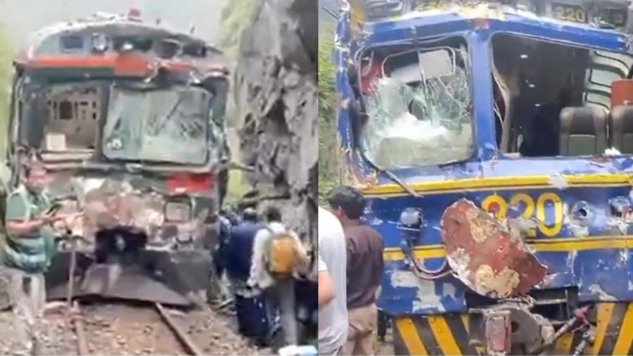Colisão entre trens deixa um morto e 30 feridos no Peru