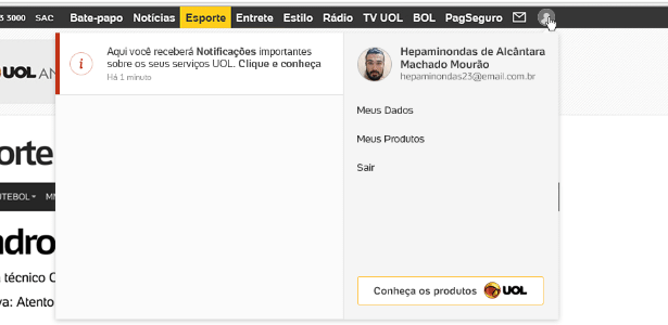UOL traz serviço de notificações para usuários; saiba como usar - 07/10 ...