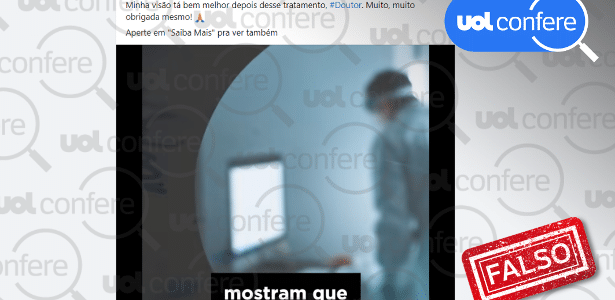 É falso que produto 'Visilux' seja aprovado pela Anvisa