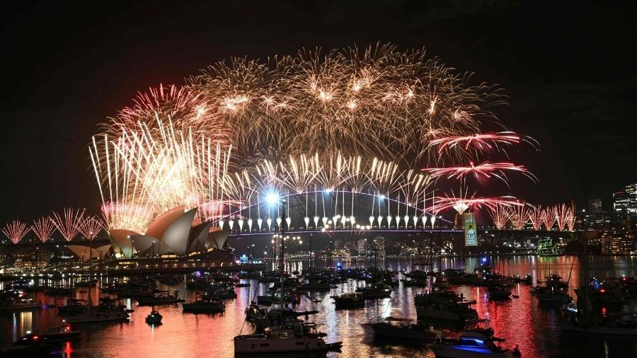 Já é 2026 na Austrália! Veja fotos da chegada do ano novo pelo mundo