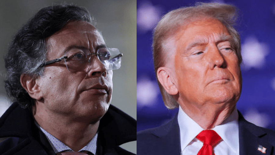 Colombianos se dividem entre apoio a Petro contra Trump e medo de conflitos