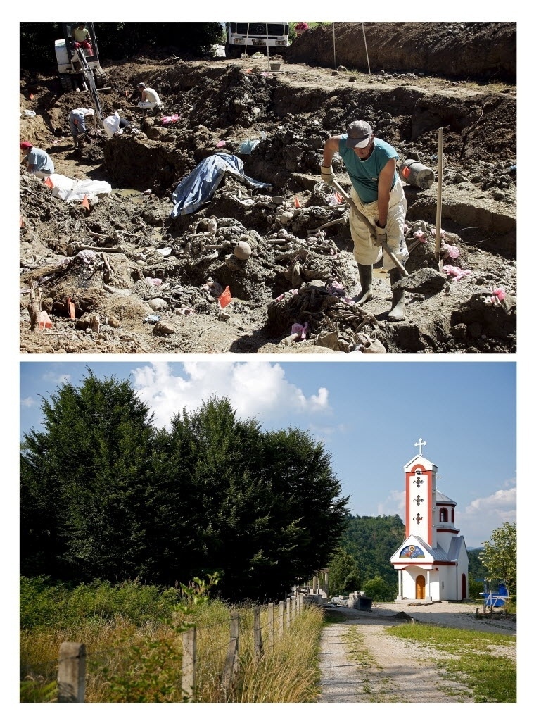 Fotos: Fotógrafo registra valas comuns 20 anos após o massacre de ...