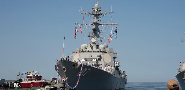Cheio de mísseis guiados: o que sabemos do destroyer enviado ao México