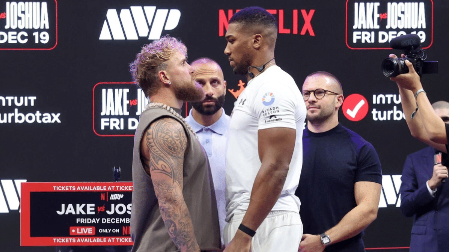 Que horas começa a luta de Jake Paul e Anthony Joshua? Veja onde assistir