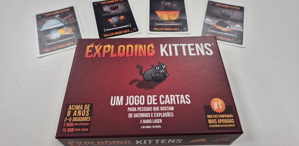 Exploding Kittens é jogo de cartas tipo UNO para quem curte tretas