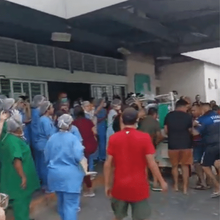 Pacientes e bebês são transferidos após incêndio em hospital em Fortaleza