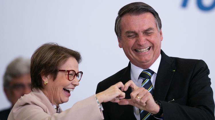 Por voto feminino, Michelle prefere Tereza Cristina como vice de Flávio