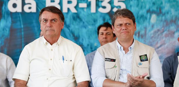 Tarcísio convida Bolsonaro para visitar Palácio dos Bandeirantes