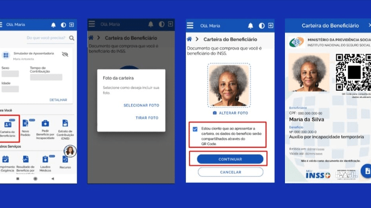 Como usar carteira virtual do INSS e ter descontos