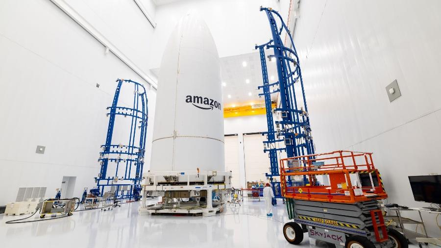 Amazon vai fornecer internet por satélite para concorrer com Starlink