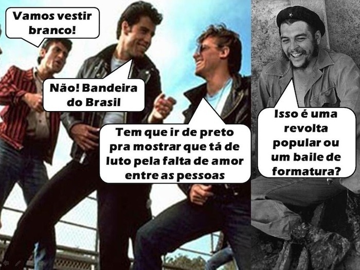 Fotos: Na internet, protestos pelo Brasil ganham versão de meme, piada ...