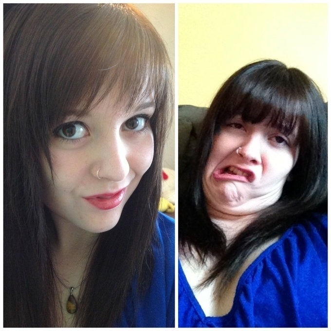 Fotos: Belas se esforçam para fazer cara feia em mania na internet - 13 ...