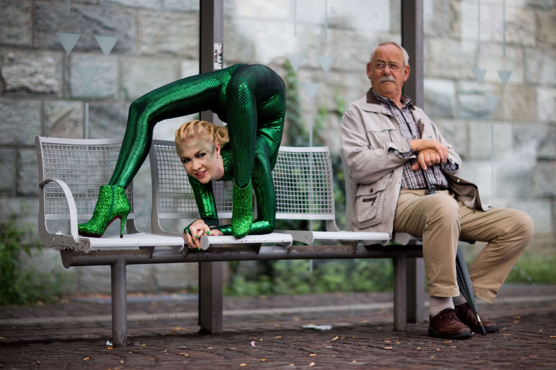 Fotos: Contorcionistas invadem Alemanha para congresso - 09/09/2013 ...