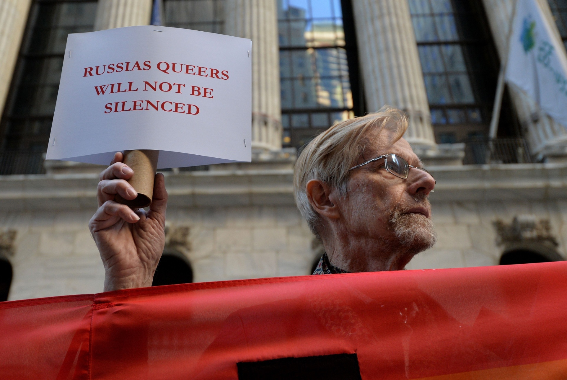 Fotos: Ativistas protestam contra leis antigays da Rússia - 08/09/2013 ...