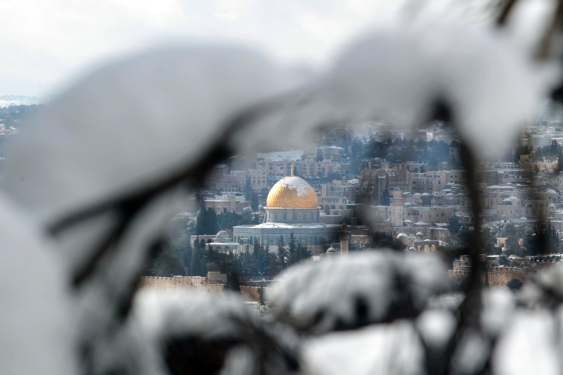 Fotos: Jerusalém registra tempestade de neve histórica - 13/12/2013 ...