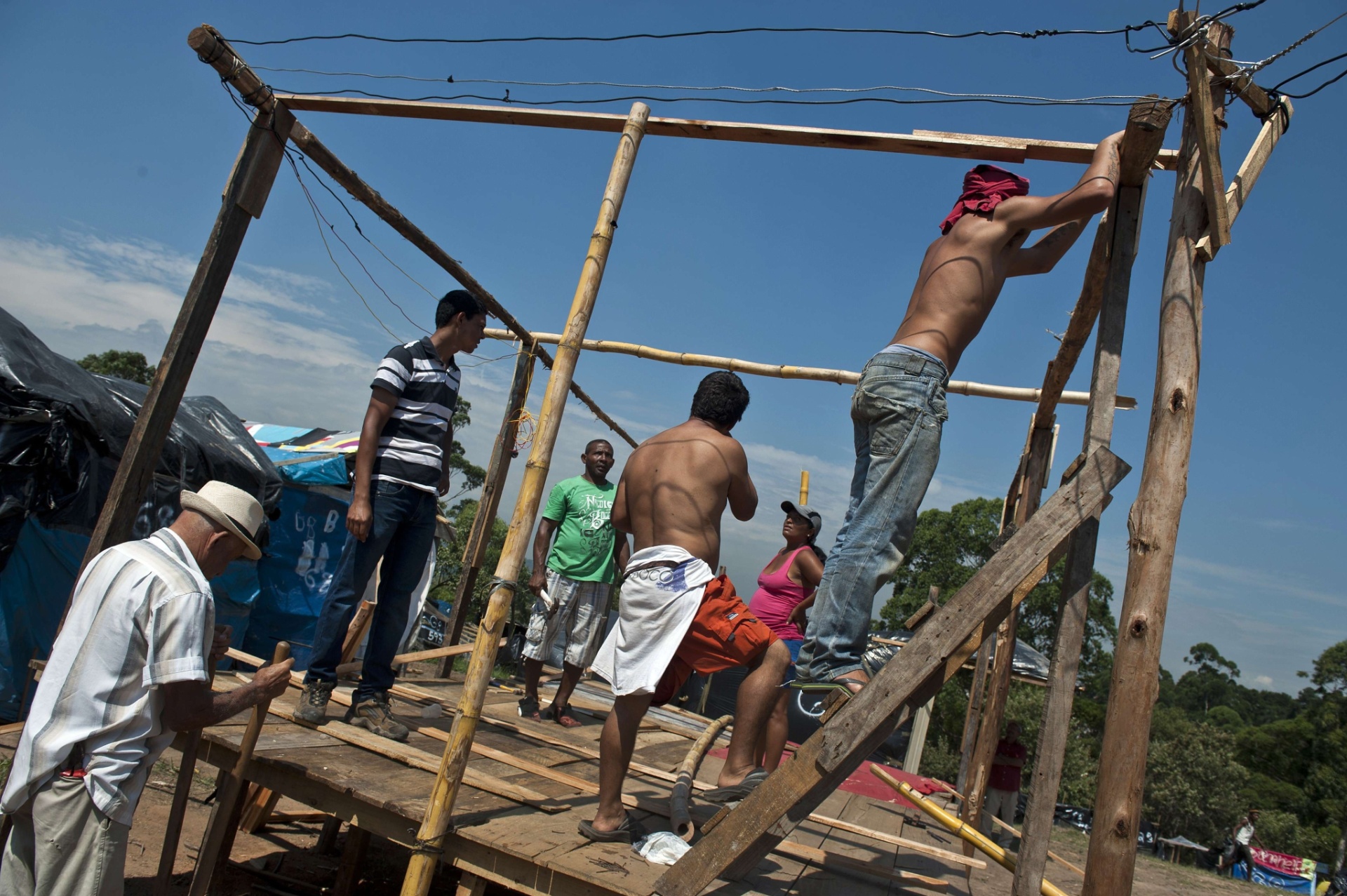 Fotos: Ocupação de sem-teto Nova Palestina na zona sul de São Paulo ...