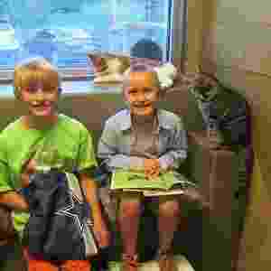 Momento fofura: crianças leem para gatos abandonados - 10/02/2014 - UOL ...