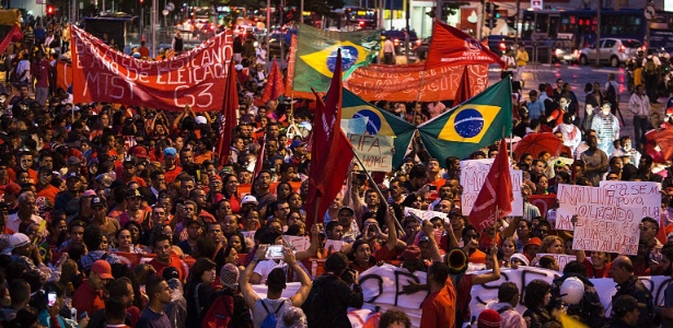 Após fechar marginal, ato do MTST termina na ponte estaiada sem ...