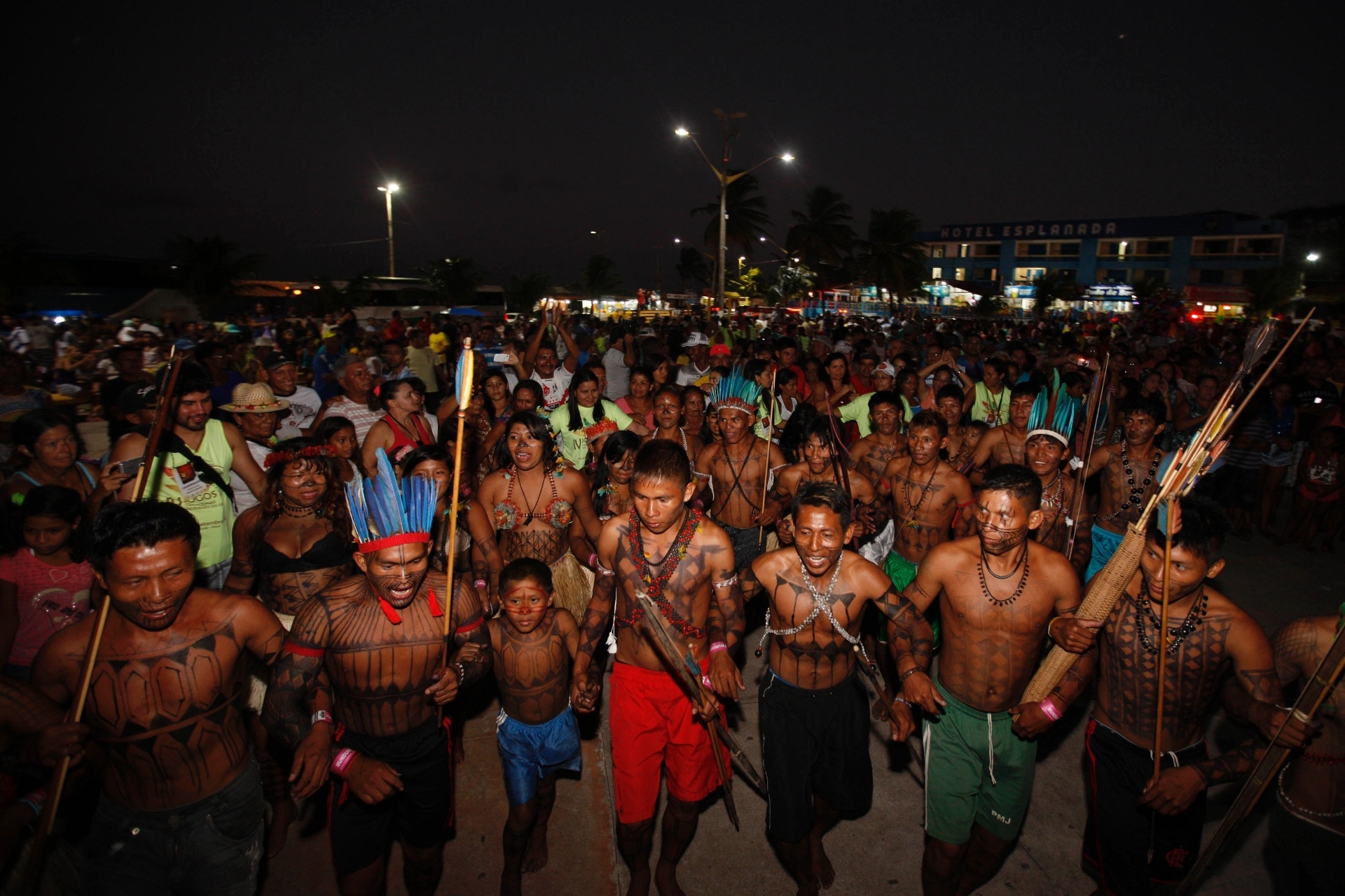 Fotos: Índios de 15 etnias participam da 4ª edição do Jogos ...