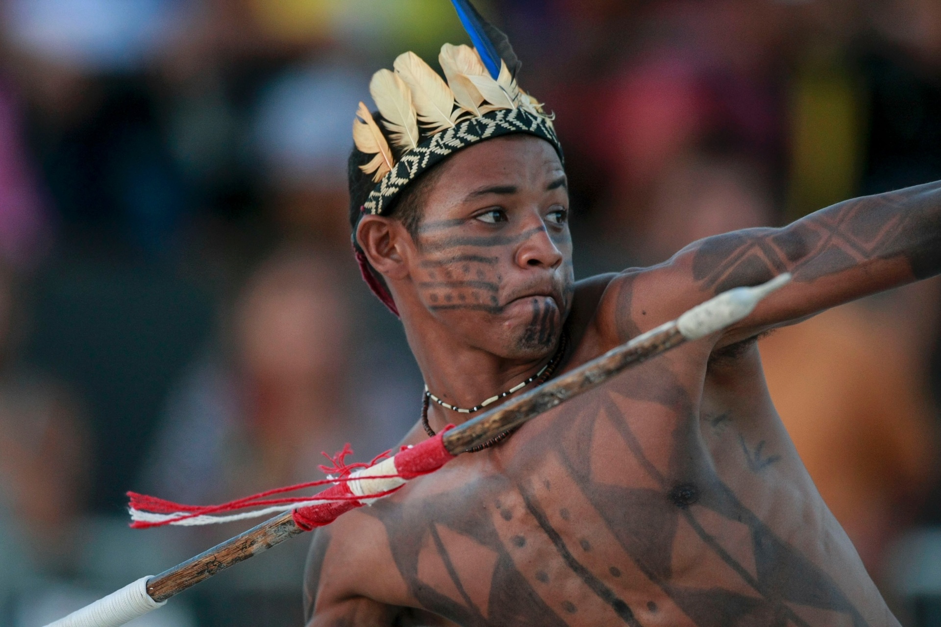 Fotos: Índios de 15 etnias participam da 4ª edição do Jogos ...