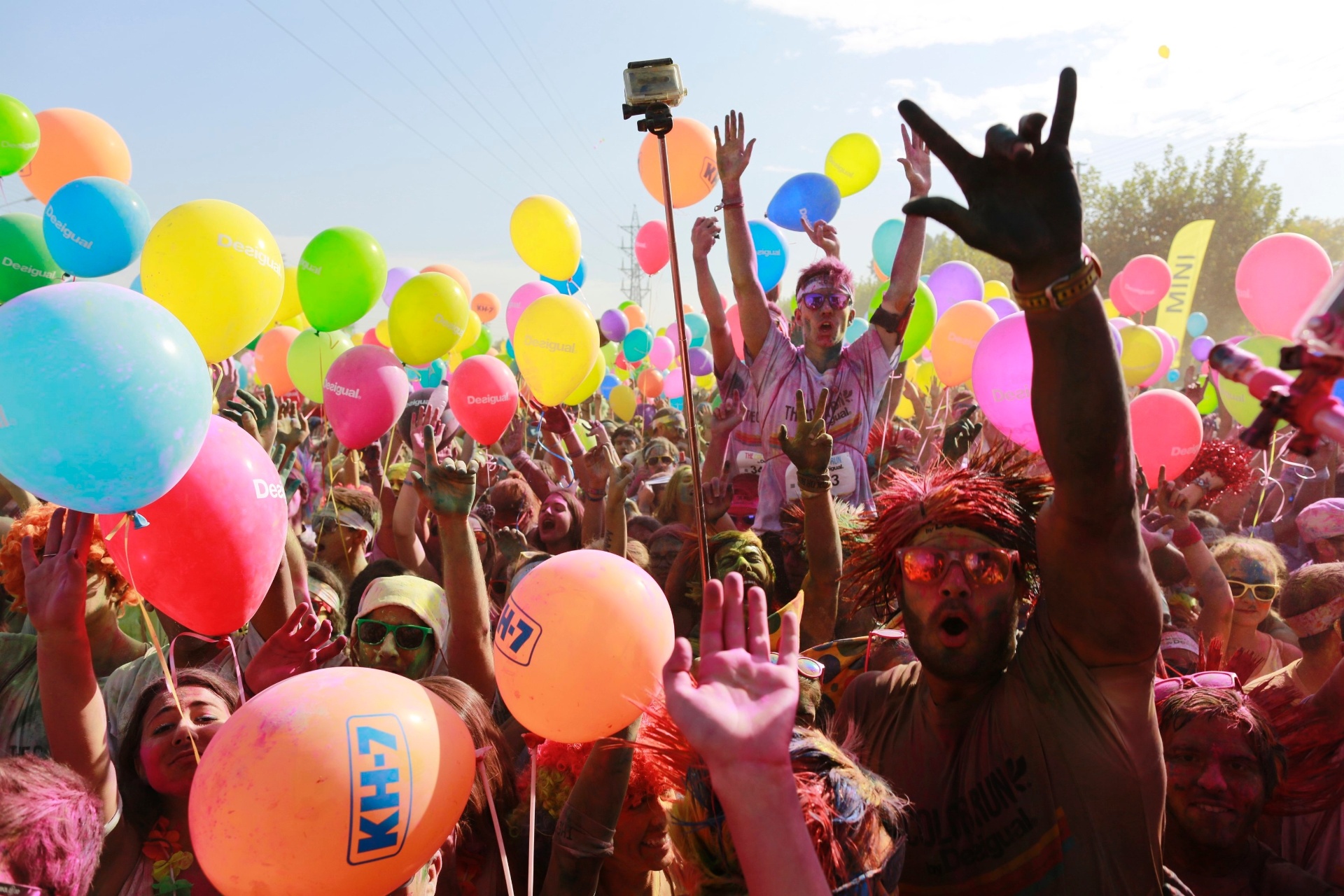 Fotos: Corredores participam de Color Run na Espanha - 02/11/2014 - UOL ...