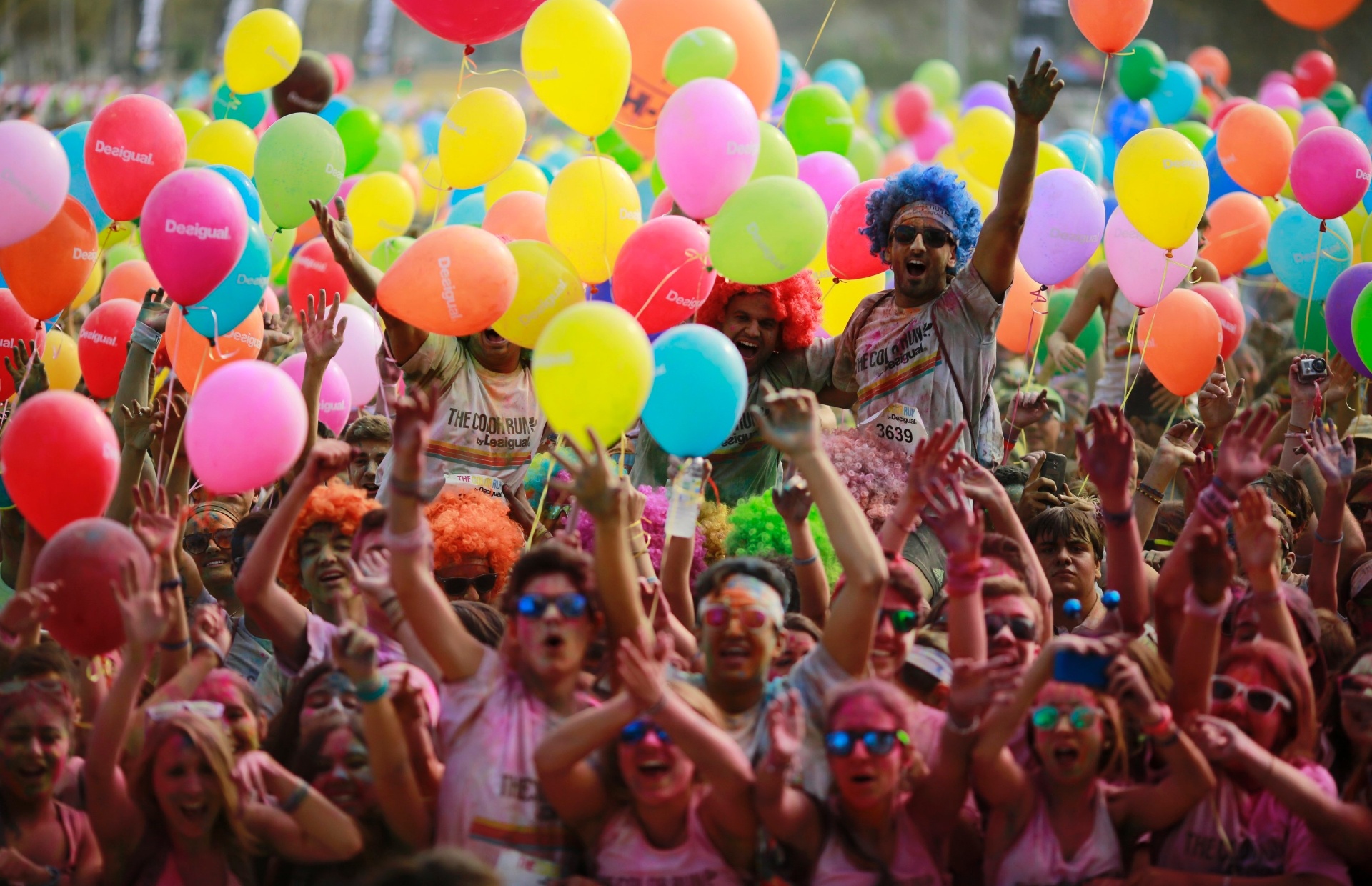 Fotos: Corredores participam de Color Run na Espanha - 02/11/2014 - UOL ...