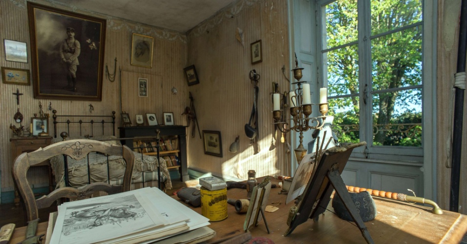 Quarto de oficial morto na Primeira Guerra Mundial permanece intacto ...