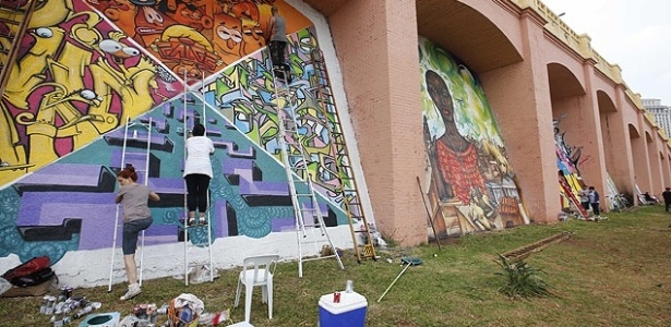 Grafite nos arcos do Jânio rompe com muros sociais e conceitos ...