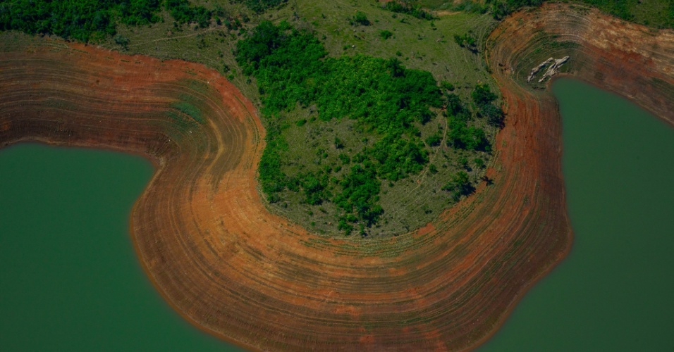 Estiagem: imagens aéreas exibem seca nas represas brasileiras - Fotos ...